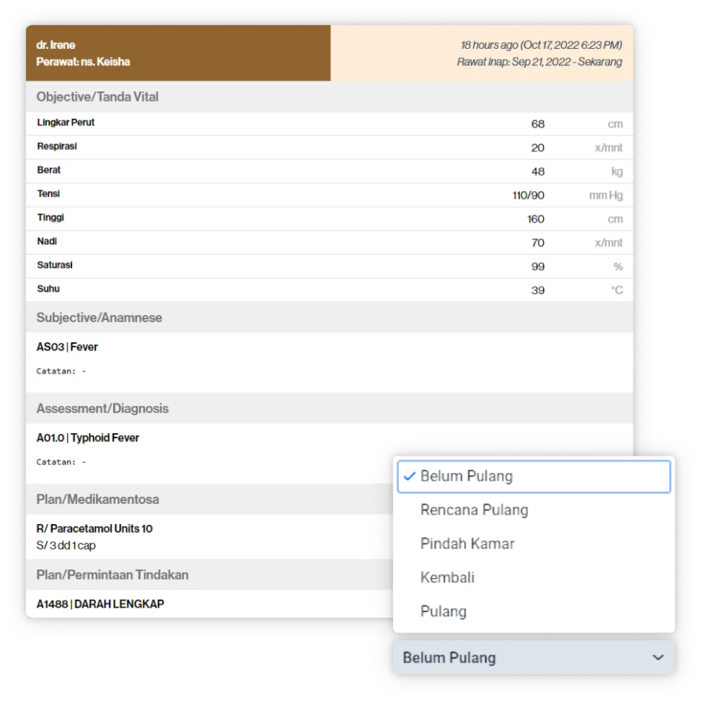 Fitur Rekam Medis Elektronik | Software Klinik eHealth.co.id
